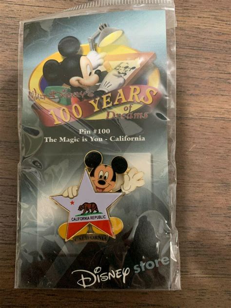 Walt Disney 100 Years Of Dreams Pin 100 Magic Is You California State