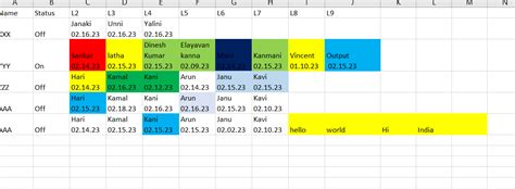 How To Copy To Paste Cell Color With Value One Sheet To Another Sheet Excel Activities