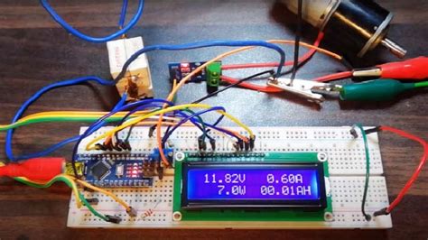 Adruino In Digital Meter Volt Watt AH TRONICSpro