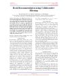 PDF Book Recommendation Using Collaborative Filtering