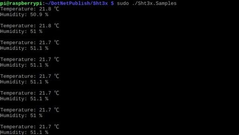 Sht3xsht30sht31sht35 Temperature And Humidity Sensor Net Nanoframework Documentation