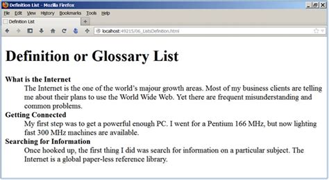 Creating Web Pages In HTML Tutorial