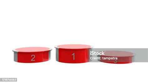 빈 수상자 는 스포츠 상 또는 보상을 연단 흰색 배경에 고립 된 경기장에서 대회 승리의 의식 축하 디스플레이 3d 추상 일러스트레이션 3차원 형태에 대한 스톡 사진 및 기타