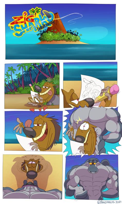 Post 4595398 Sharko Zig Zigandsharko Comic Foxbtails
