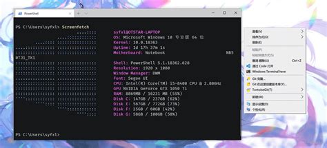 告别 Windows 终端的难看难用，打造好用的 Powershell 青空之蓝