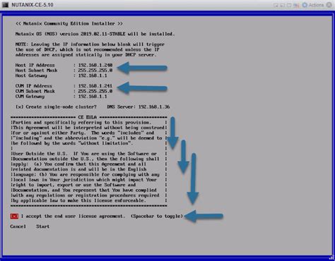 Nutanix Deploy Single Node Nutanix Community Edition 510 Over Vmware