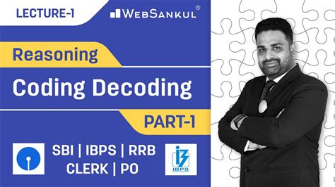 Lecture 01 Coding Decoding Part 01 Reasoning Sbi Ibps Rrb