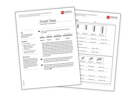 Computational Thinking Activities Origo Education