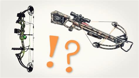 When Is A Compound Bow Vs Crossbow The Best Choice Advanced Hunter