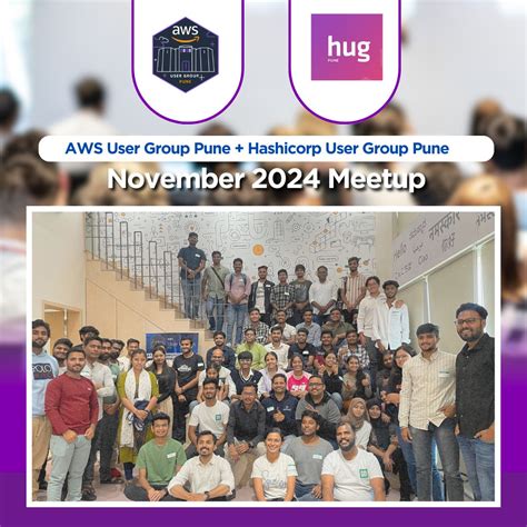 Awsugpune Hashicorpug Nonstopio Awscommunity Awsugpune Awsusergroups Awscloud Pune