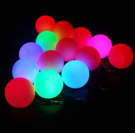 200 조각 공 무대 공연 Led Poi 던진 공 밸리 댄스 레벨 핸드 소품 밸리 댄스 액세서리 Sn681glow Party