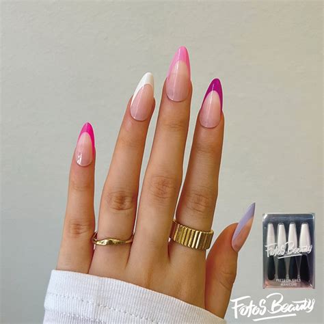 Light Pink Tip Acrylic Nails Light Pink Tip Acrylic Nails