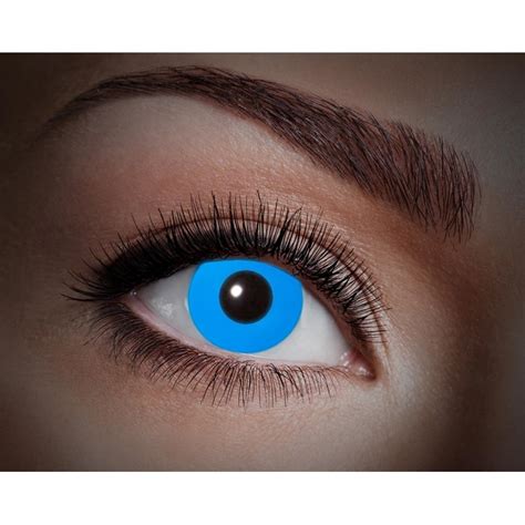 Blaue Kontaktlinsen Uv Flash Blue Fluo Trenta Optik Zürich
