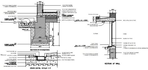 2d Cad Footing Structural Blocks Autocad Software File