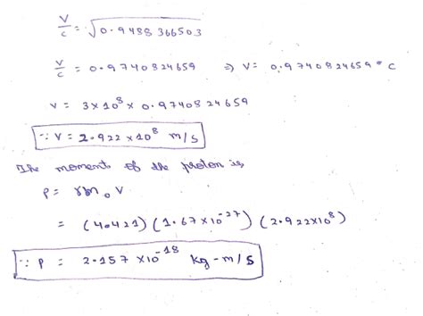 i a proton in a certain particle accelerator has a kinetic energy that