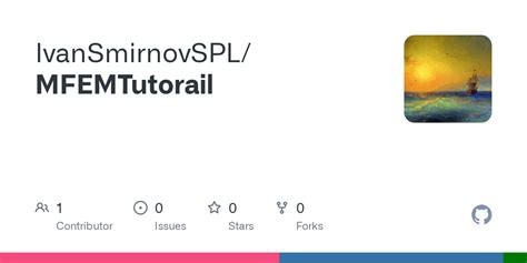 GitHub IvanSmirnovSPL MFEMTutorail