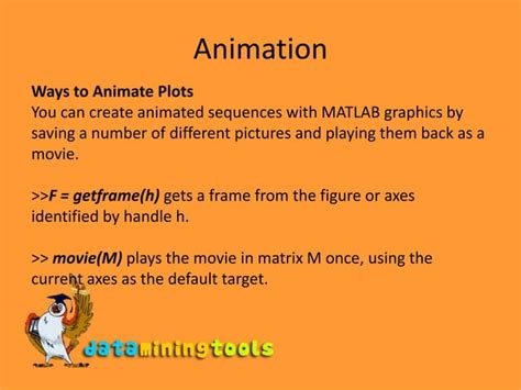 Matlab Visualizing Data Pptx Computer Animation Computer Software