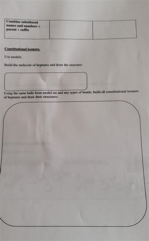 constitutional isomers use models build the