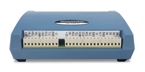 Mcc Usb Temp And Tc Series Temperature And Voltage Measurement Usb Daq Devices Digilent