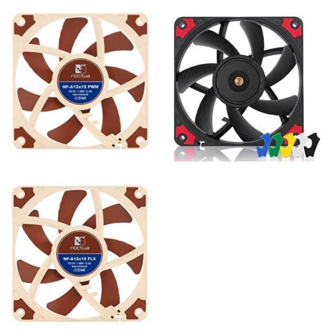 NOCTUA NF-A12x15 120mm fan PWM/FLX/chromax for PC cases and coolers ...