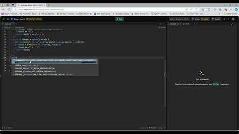 C Binary Search Youtube