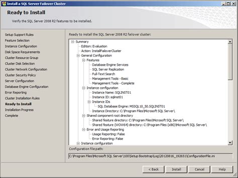 Installing Sql Server 2008 R2 On A Failover Cluster Using Server 2008 R2 Virtually Impossible