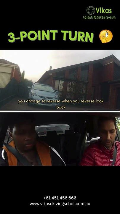 How To Do 3 Point Turn In Driving Test Driving How Howto Tutorial