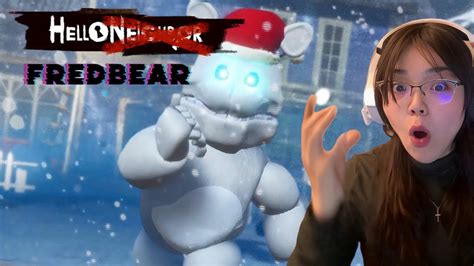 Hello Neighbor Christmas Mod With Fast Fred Bear Is Wild Youtube