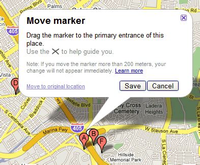 Google Maps Move The Marker Yep That S The Place
