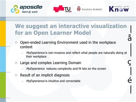Seeing What The System Thinks You Know Visualizing Evidence In An O
