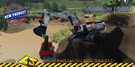 LIEBHERR 9150 XL TRACKS EIFFAGE V1 5 For FS 2019 Farming Simulator 2025 Mod LS 2025 Mod FS