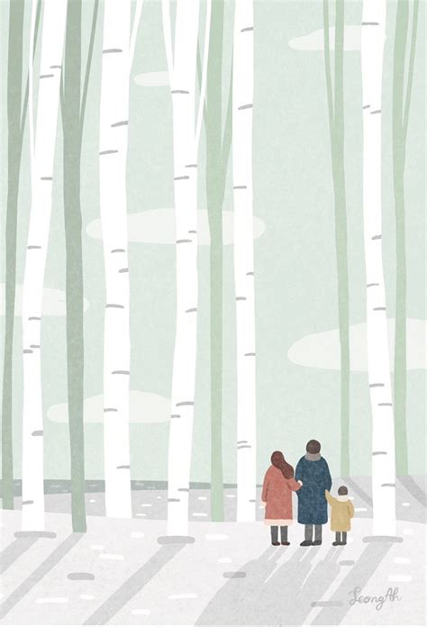 자작나무숲에서