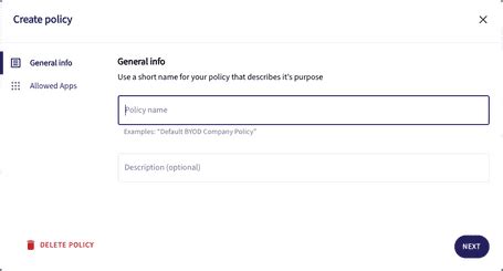 Managing Device Policies