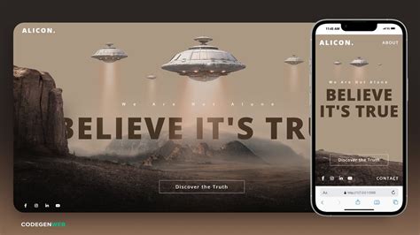 How To Make An Animated Parallax Website Using Html And Css Part 02 Making It Responsive Youtube