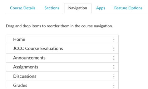 Canvas Feature Jccc Course Evaluations Teaching And Learning