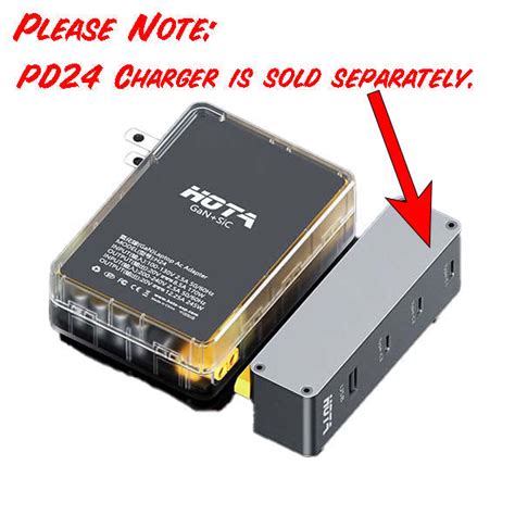 Hota H24 245w Gan Gallium Nitride Ac Adapter