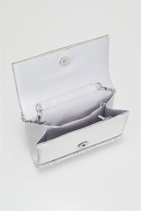 Ruby And Kit Diamante And Pearl Clutch Bag Strandbags Australia