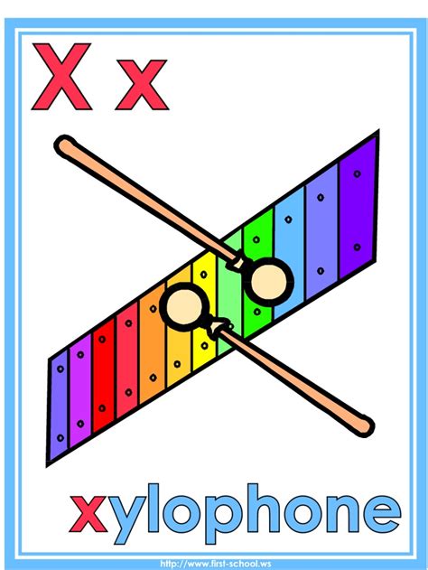 Letter X Xylophone Theme Lesson Plan Classroom Decoration Ideas