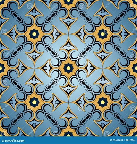 Seamless Ornament Stock Vector Illustration Of Ornate 39617634