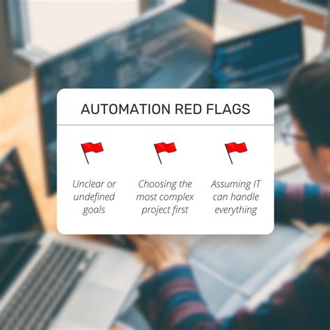 r path automation on linkedin 🚩automation red flags 🚩 when first