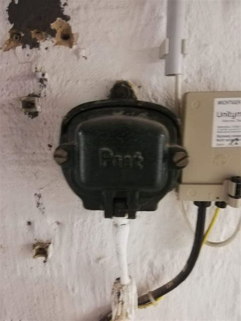 Ist Das Der Dsl Haus Anschluss Apl Telekom Dsl Anschluss Internetanschluss