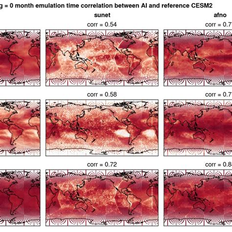 Time Correlation Scores Of Simultaneous 0 Lag Aibedo S Mlp Left