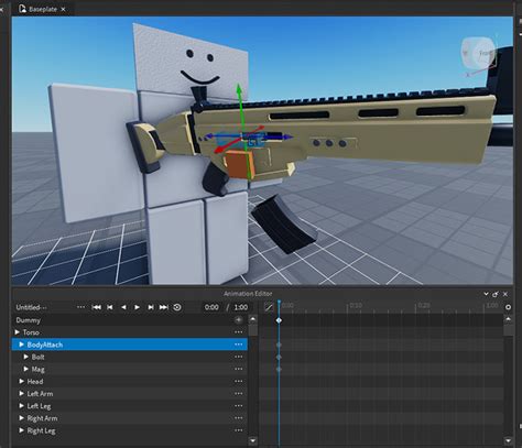 How To Animate Tool Parts Guns Knifes Etc Community Tutorials Developer Forum Roblox