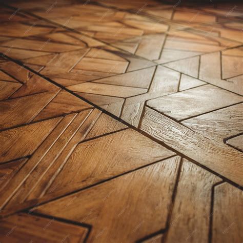 Premium Photo Classic Laminate Flooring Pattern With A Distinct