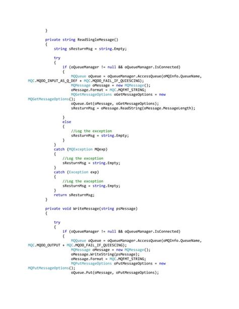 Ibm Mq With C Sending And Receiving Messages Pdf