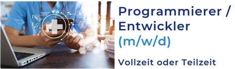 Programmierer Entwickler Mwd Jobs Lasermed