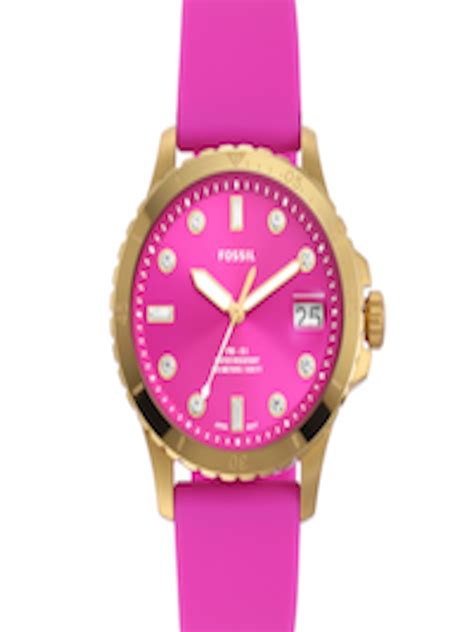 Buy Fossil Women Embellished Analogue Watch Es5290 Watches For Women 23377094 Myntra