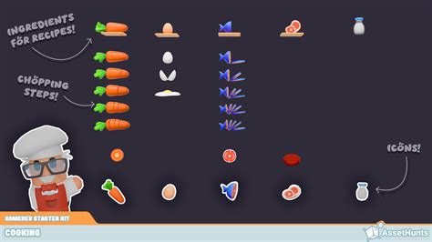 gamedev starter kit cooking