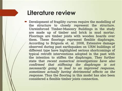 Seismic Vulnerability Assessment Of Historic Structures A Review Of
