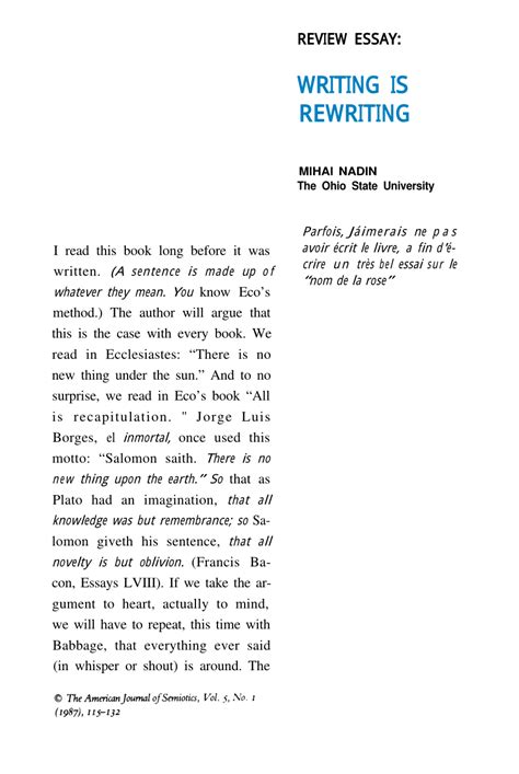 PDF Writing Is Rewriting